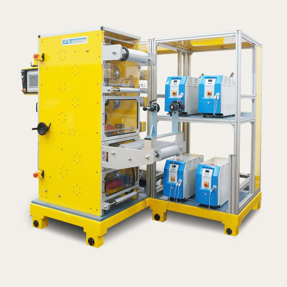 Laboratory chill roll and calendering lines - Techlab Systems