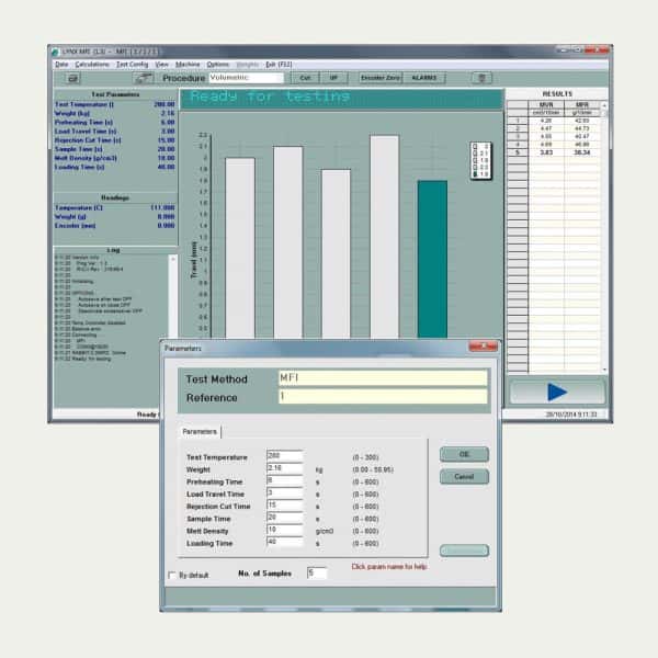 MFI500AUTO-Medidor-indice-fluidez-volumetrico-motorizado-03 | Techlab Systems