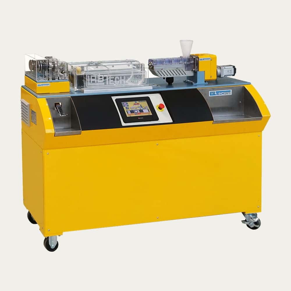 Ultra micro linea de cast film y sheet LUMCR-50 - Techlab Systems