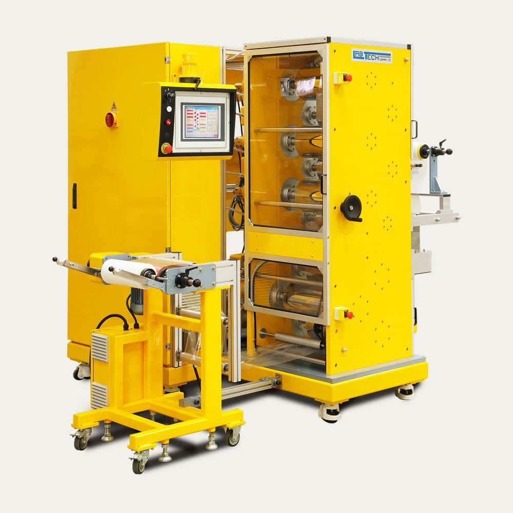 Extrusoras de laboratorio cast film / chill roll - Techlab Systems